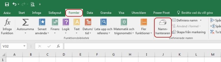 Exceltips - Dynamiska namngivna områden | Excelspecialisten